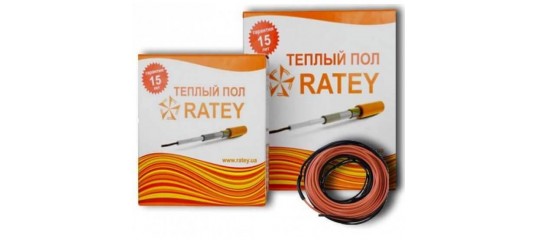 Ratey – тепла підлога: нагрівальний кабель, інфрачервона плівка